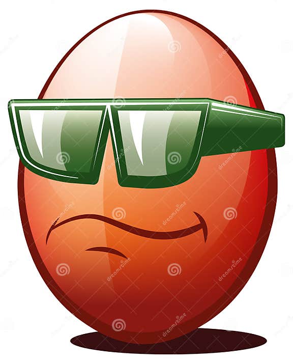 Cool egg stock vector. Illustration of color, event, logo - 24325755