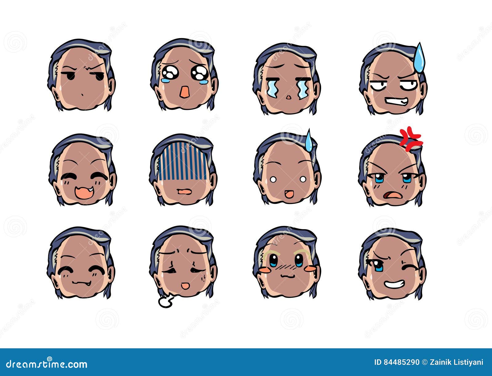 Cool Emoticon Style Editorial Photo | CartoonDealer.com #84484217