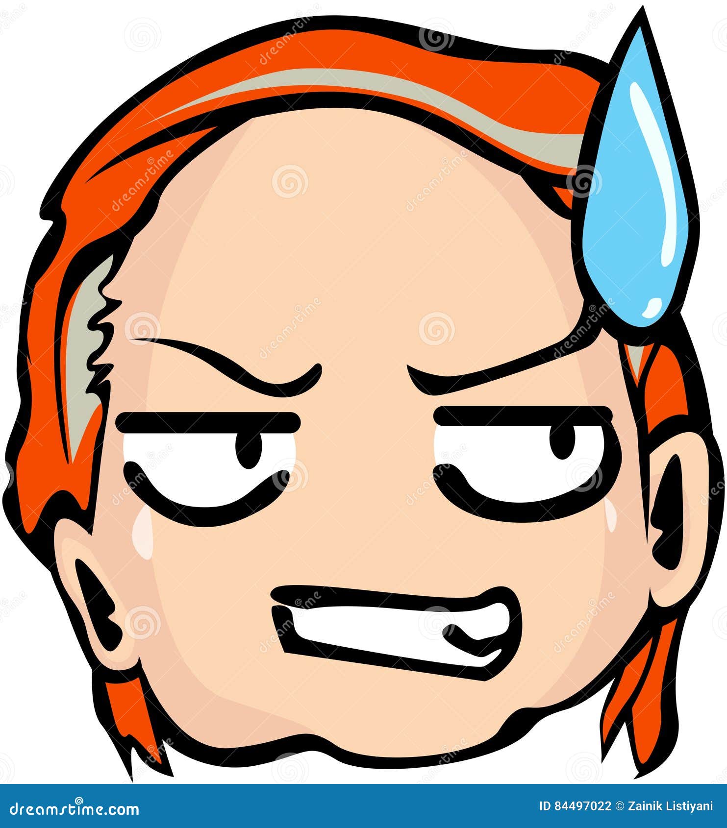 Cool emoticon style stock illustration. Illustration of avatar - 84497022