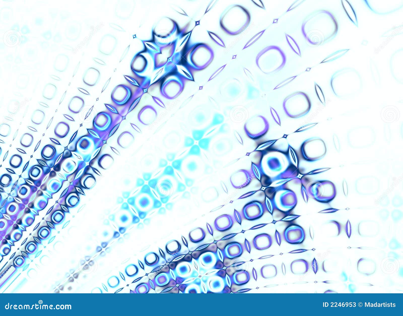 Cool Faded Blue Retro Pattern Stock Illustration - Illustration of ...