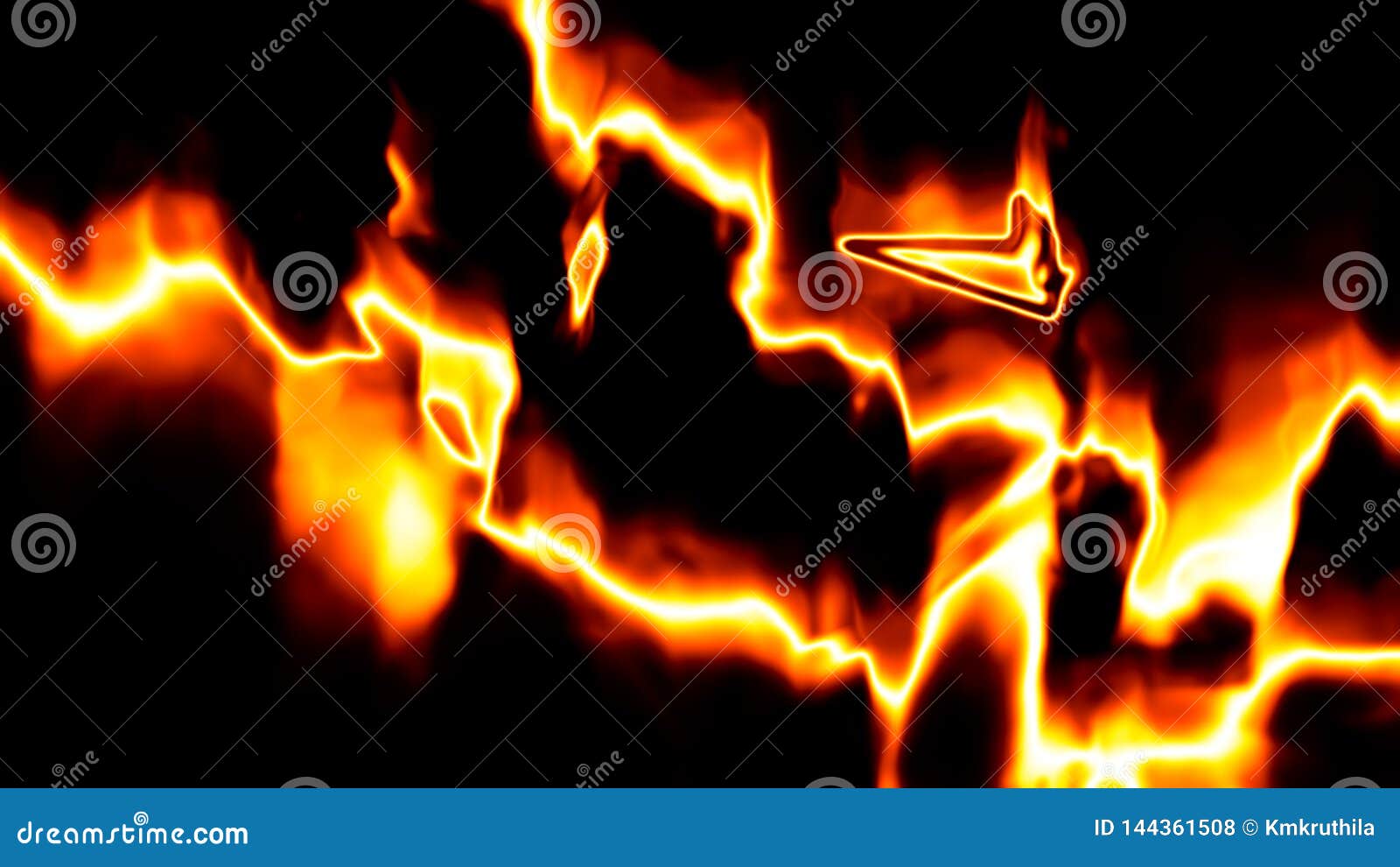 Cool Fire Background stock illustration. Illustration of heat - 144361508