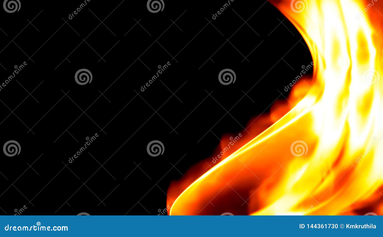 Cool Fire Background stock illustration. Illustration of smolder ...