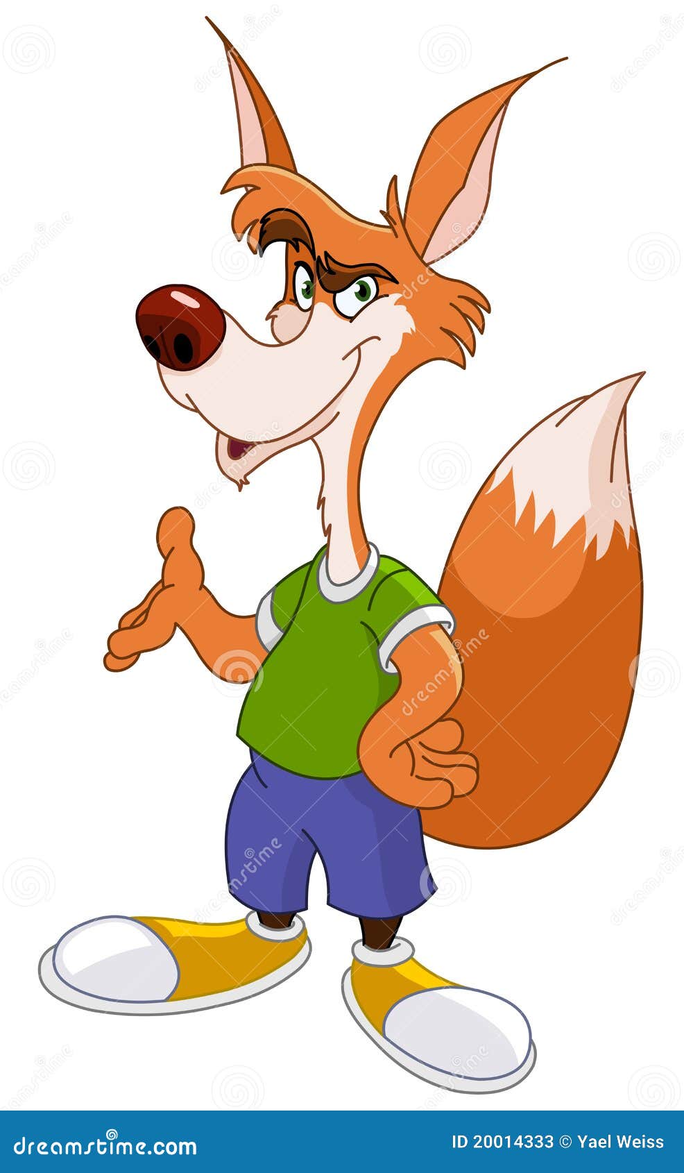 Cool fox stock vector. Illustration of head, isolated - 20014333