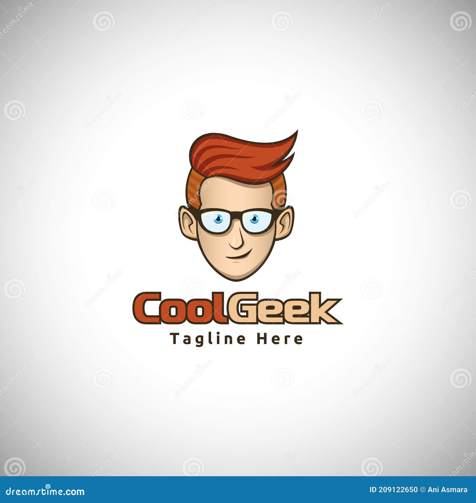 Cool Geek Guy Nerd Logo Design Stock Photography | CartoonDealer.com ... Cool Geek Guy Nerd Logo Design Stock Photography | CartoonDealer.com ...