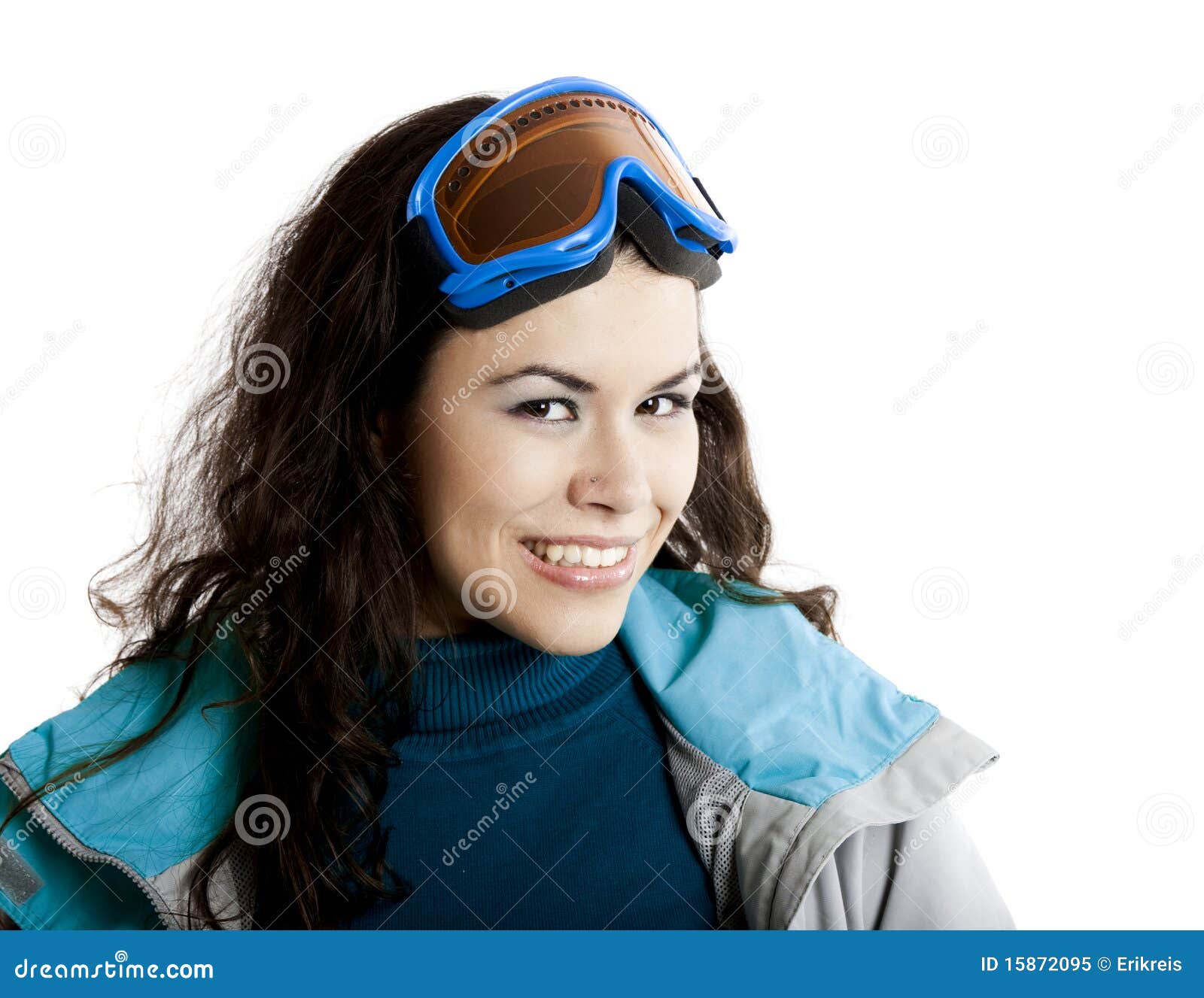 Cool girl stock image. Image of recreational, smile, female - 15872095