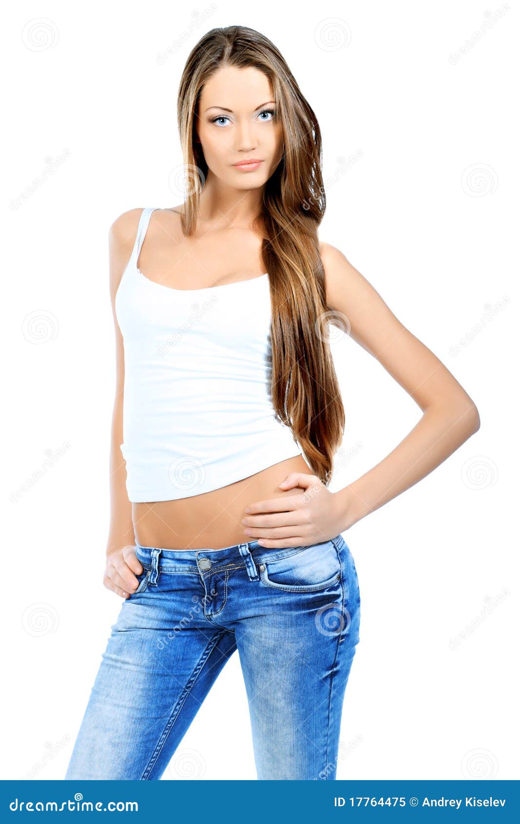 Cool girl stock image. Image of female, natural, enjoy - 17764475