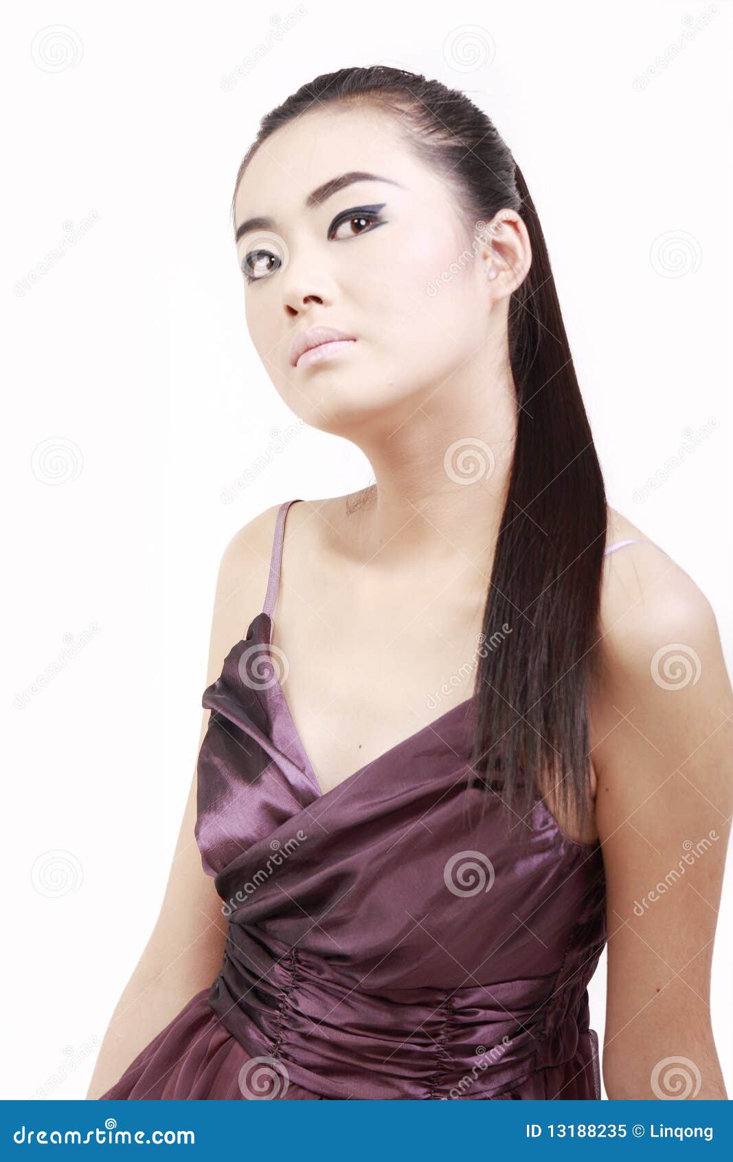 Cool girl portrait stock image. Image of cheerful, asian - 13188235