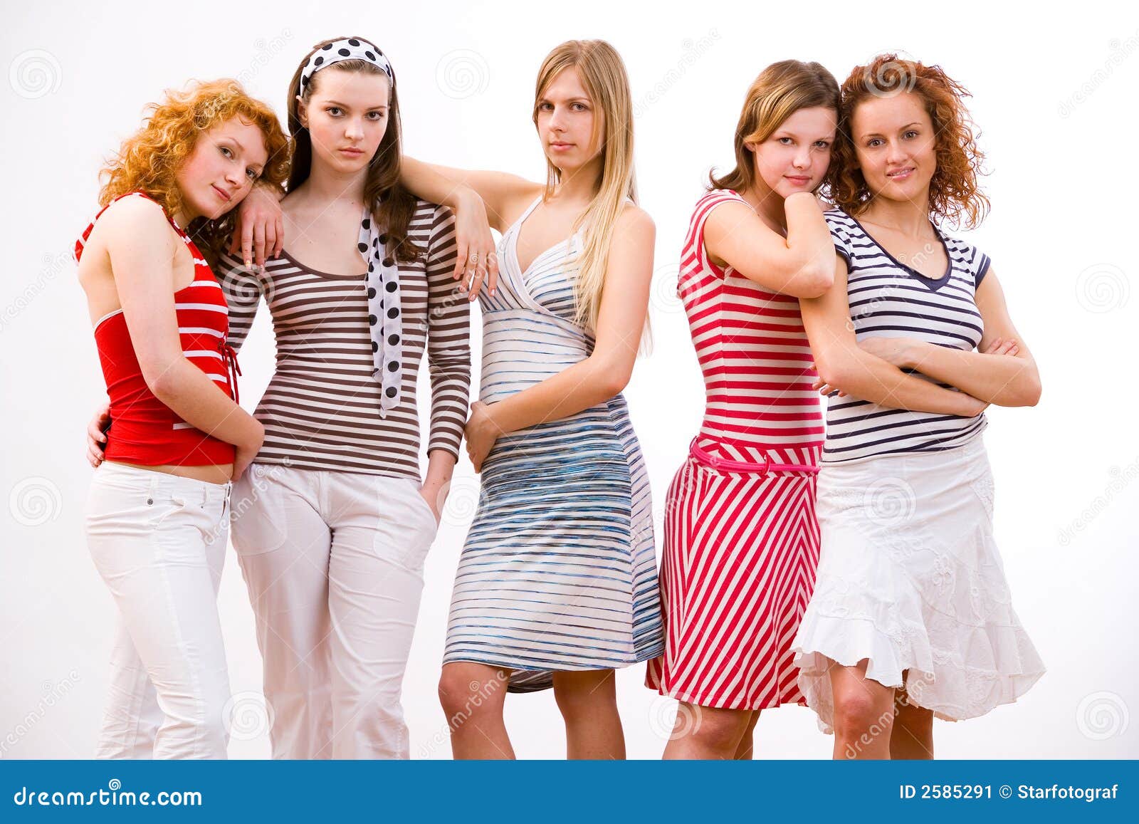 Cool girls stock image. Image of schoolgirls, freshness - 2585291