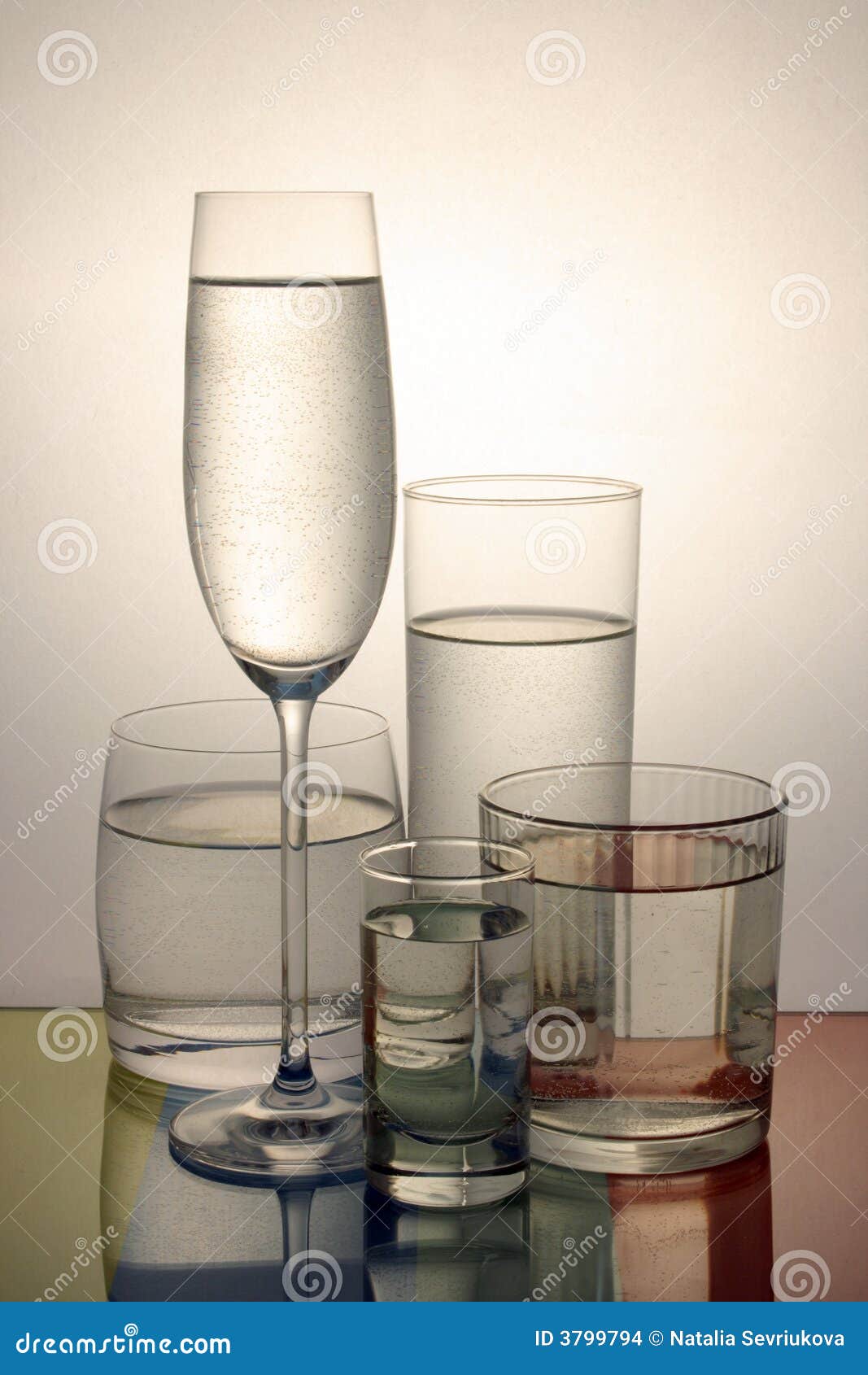Cool glass of water stock photo. Image of cold, blue, pouring - 3799794