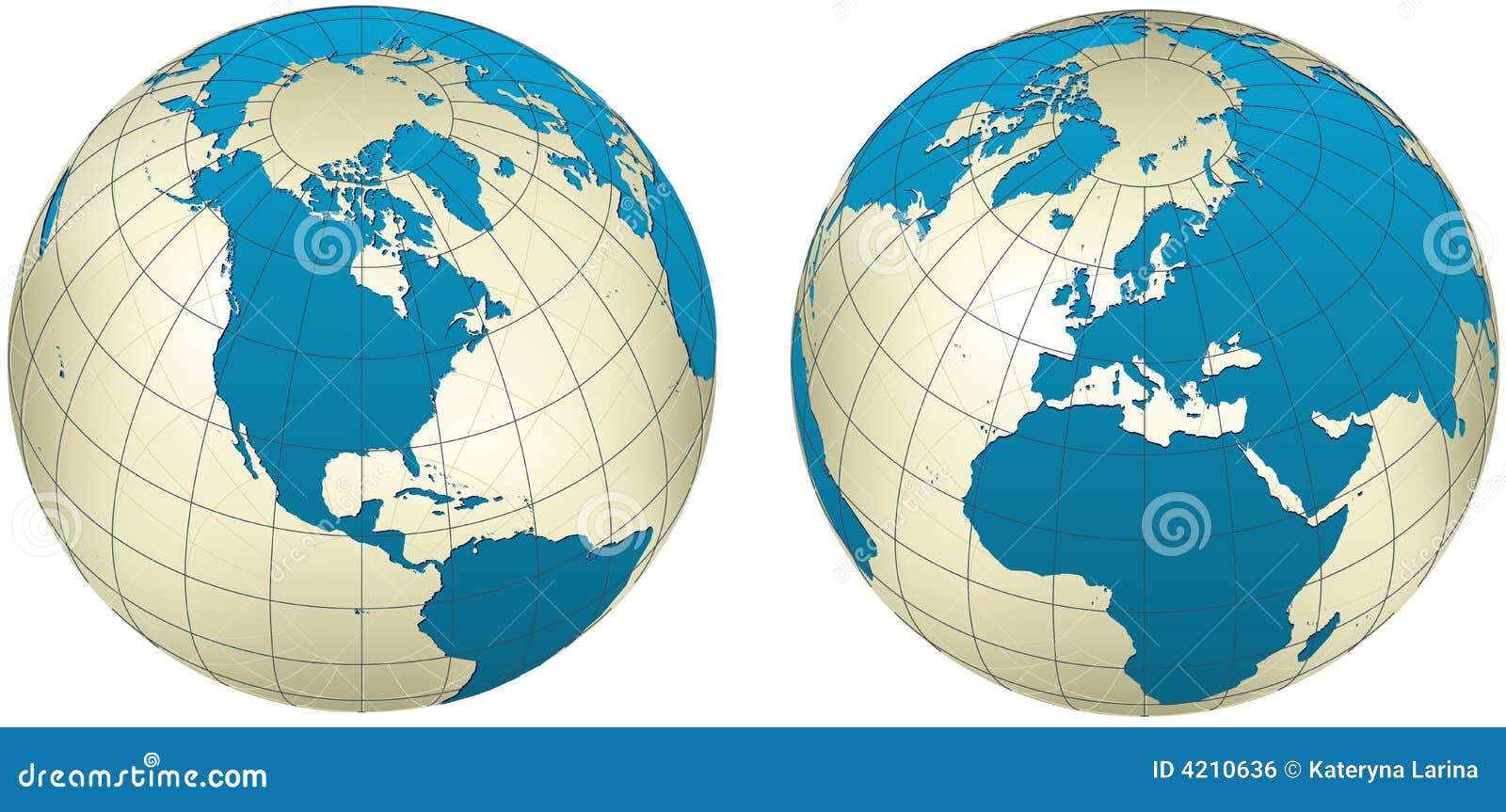 Cool globe stock vector. Illustration of global, globe - 4210636