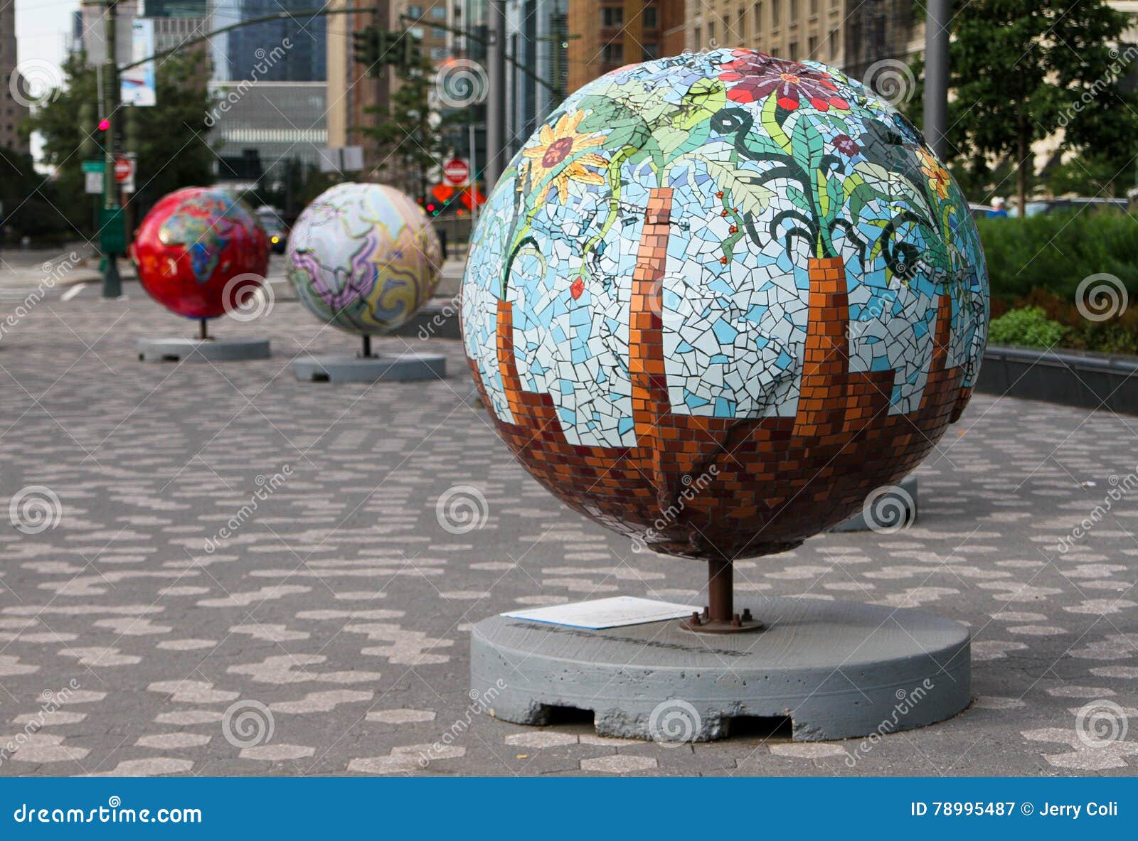Cool Globes editorial photography. Image of globes, park - 78995487