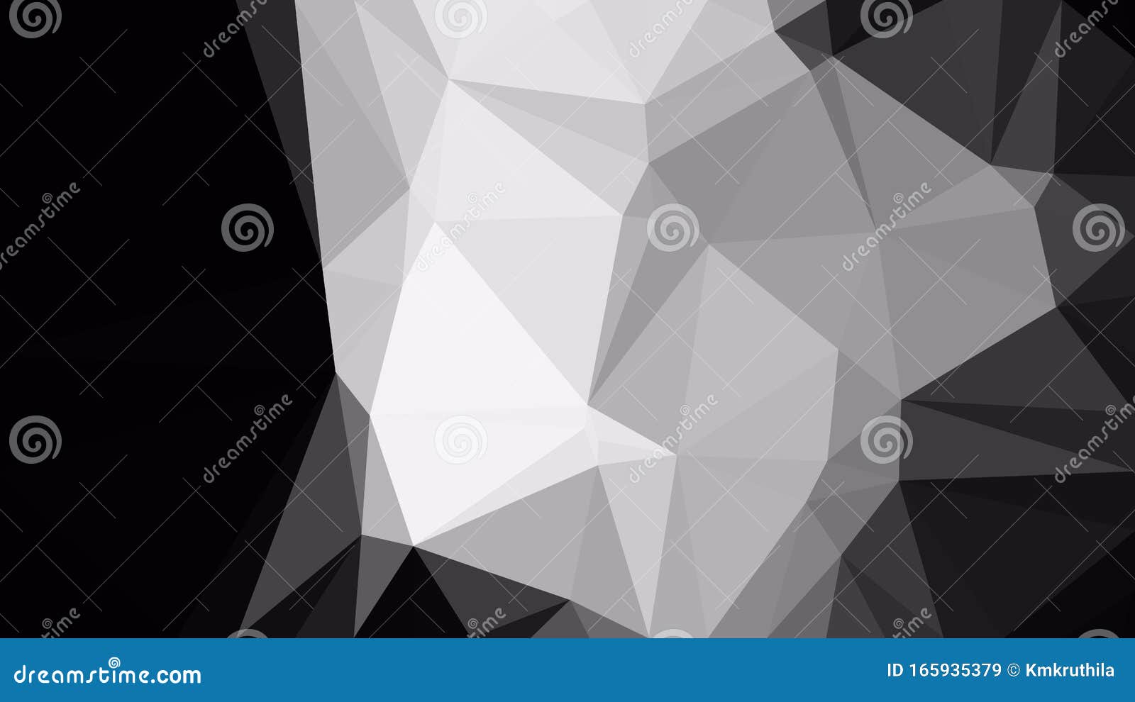 Cool Grey Polygon Background Graphic Design Vector Art Stock Vector ...