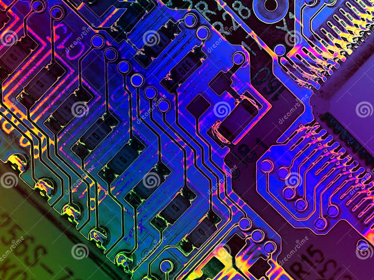 Cool Grunge Computer Textures Stock Illustration - Illustration of ...