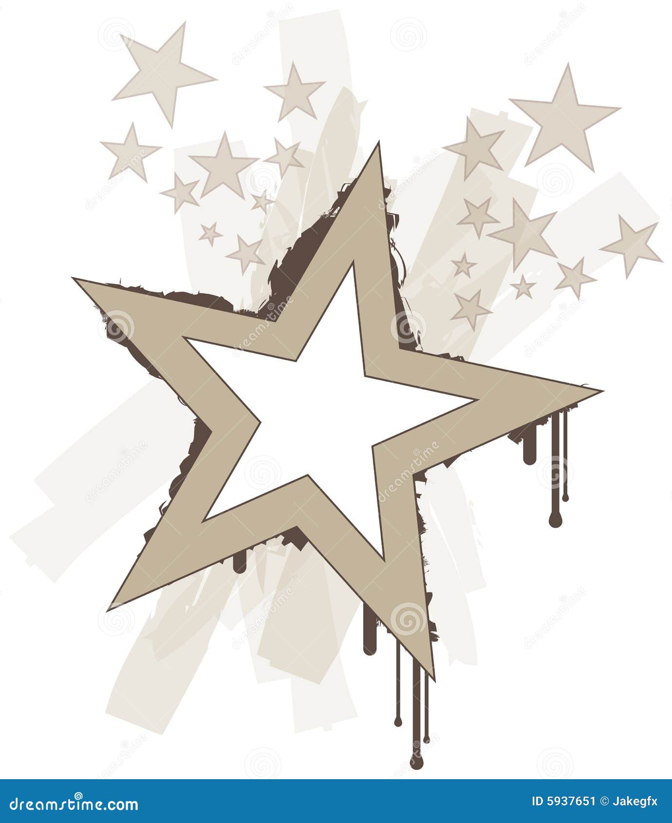 Cool grunge vector stars stock vector. Illustration of pattern - 5937651