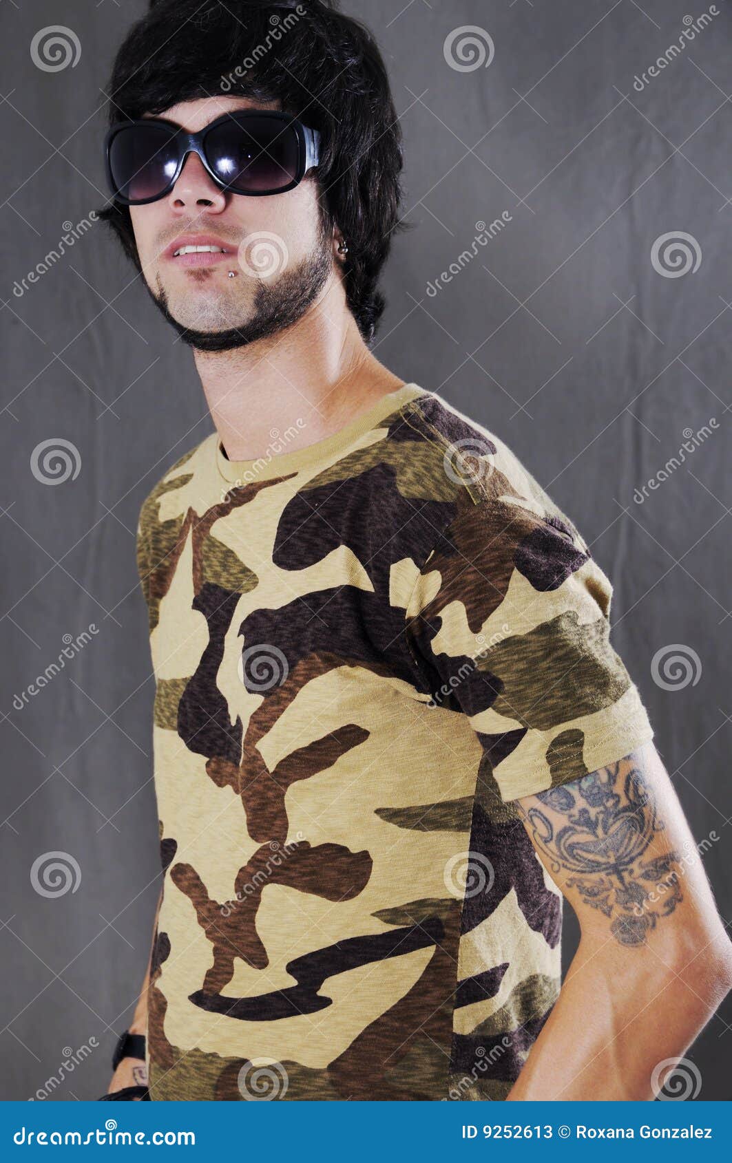 Cool guy stock image. Image of trendy, latin, portrait - 9252613