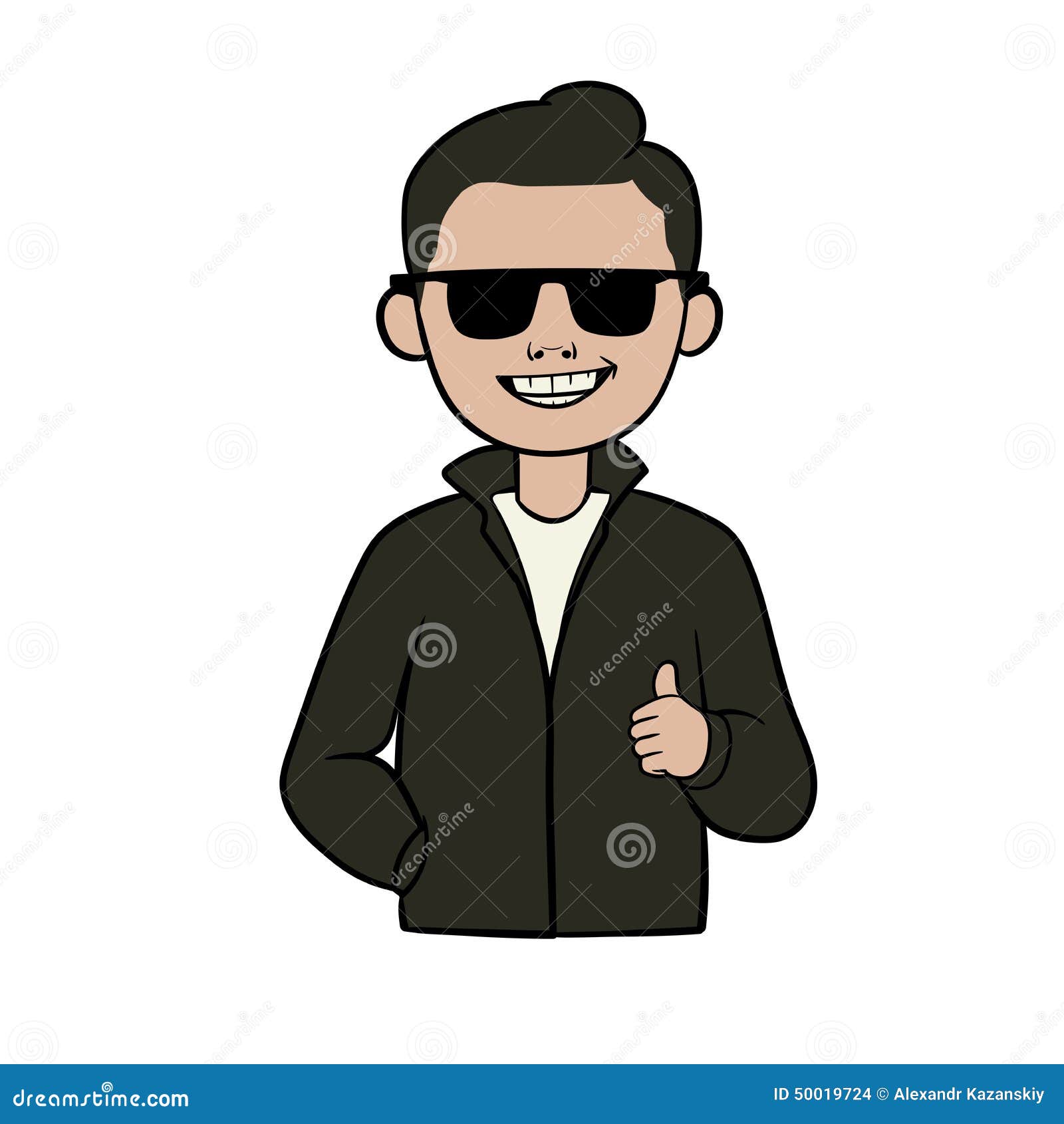 Cool guy stock vector. Illustration of hipster, human - 50019724 Cool guy stock vector. Illustration of hipster, human - 50019724