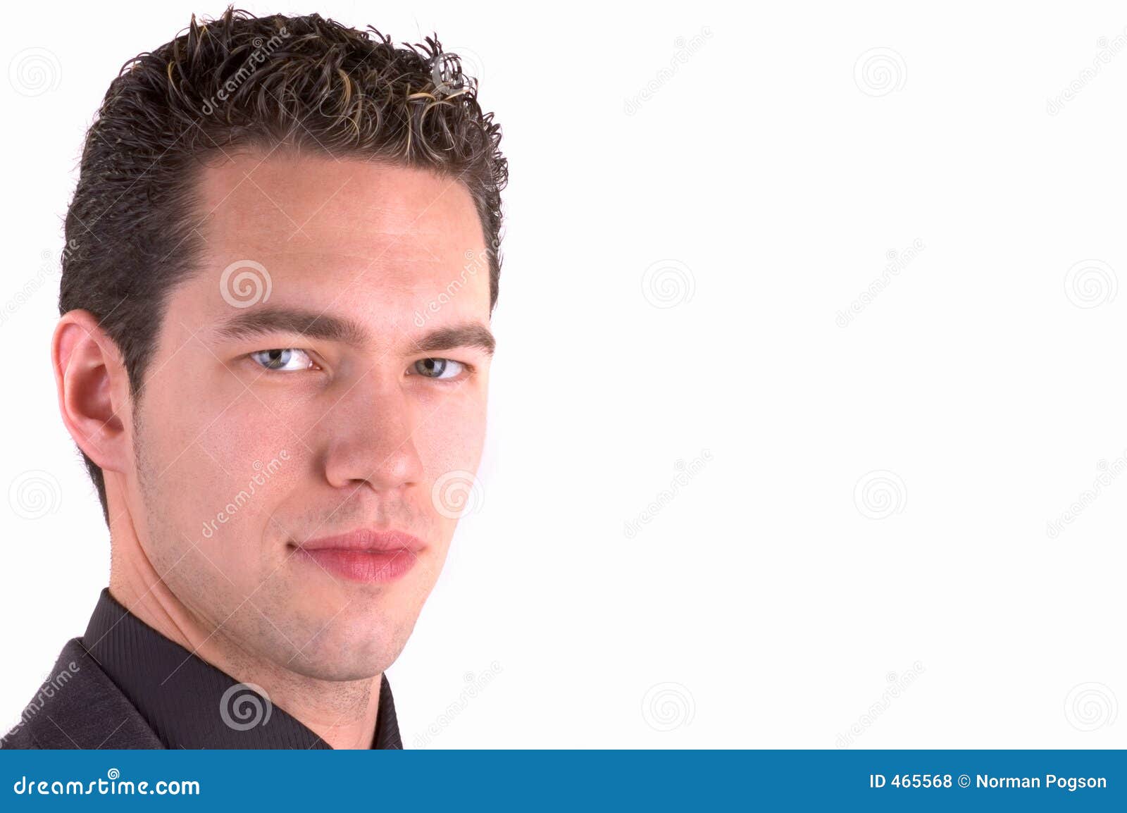 Cool Guy (Space for Text) stock photo. Image of male, networking - 465568