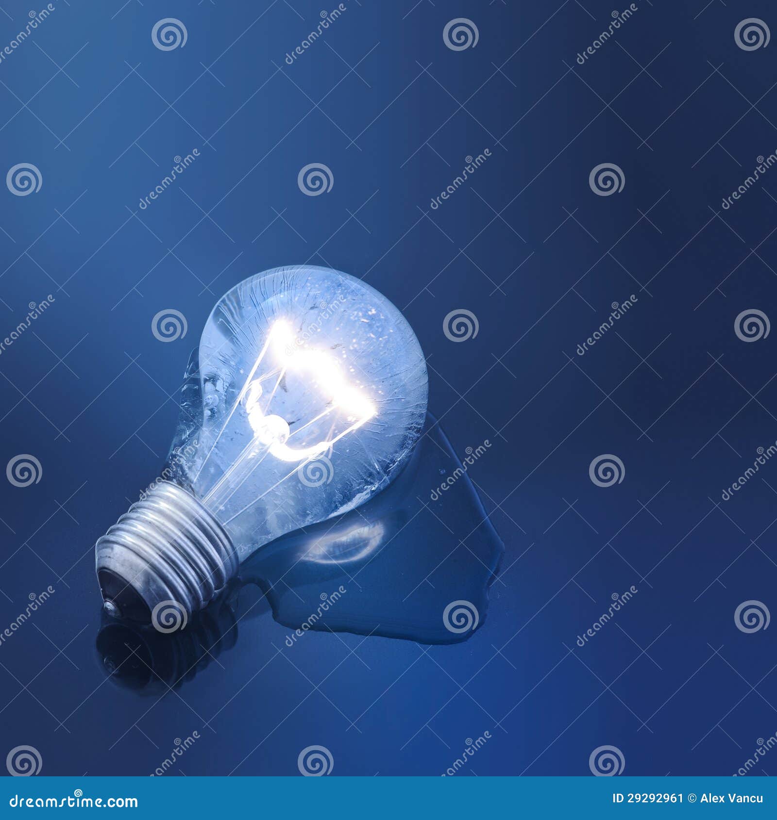 Cool Idea stock image. Image of bulb, cold, innovation - 29292961
