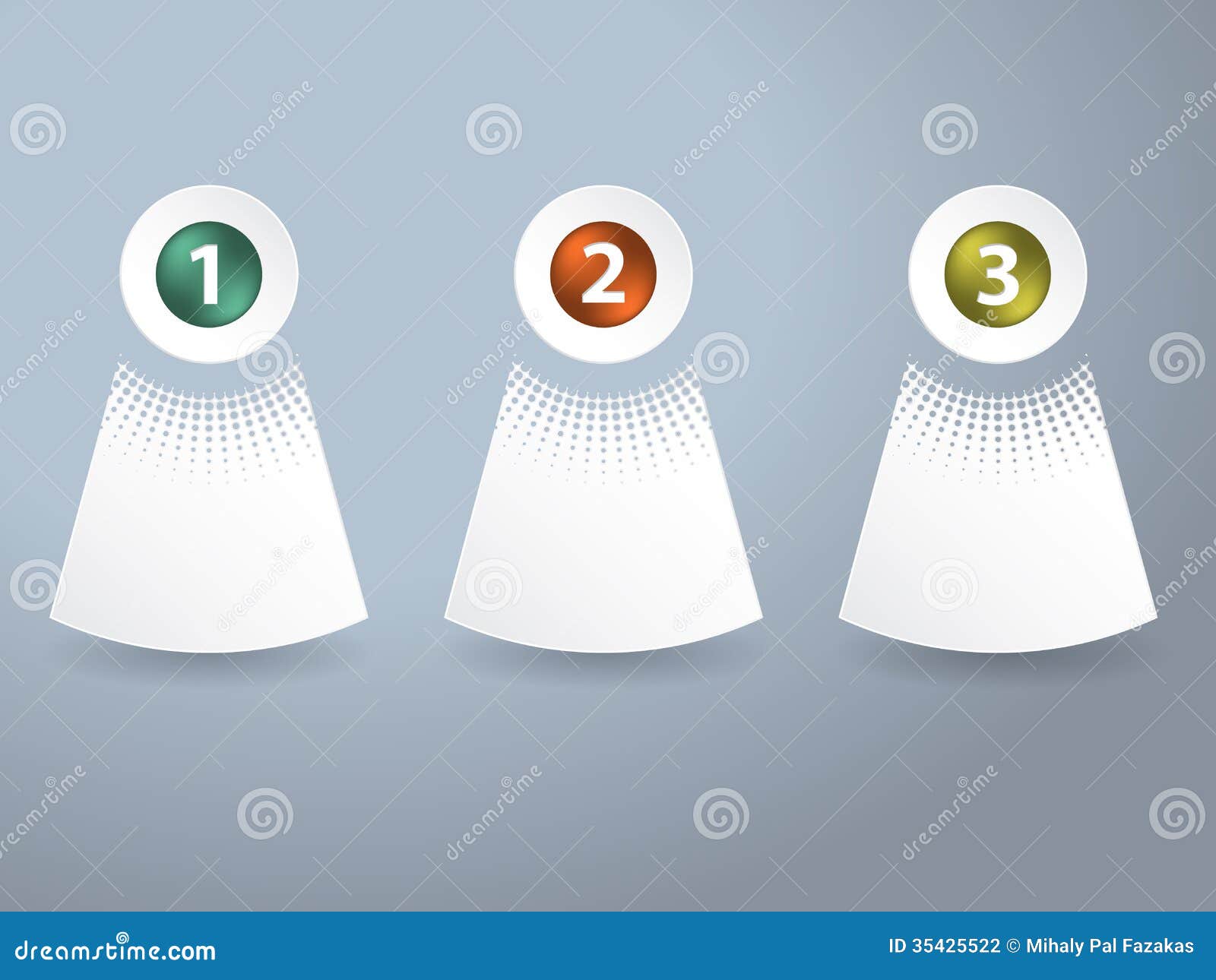 Cool Infographics Set with 3d Buttons Stock Vector - Illustration of ...