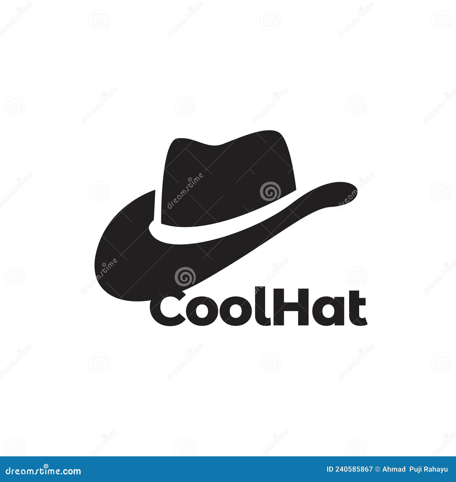 Cool Isolated Round Hat Logo Design, Vector Graphic Symbol Icon ...