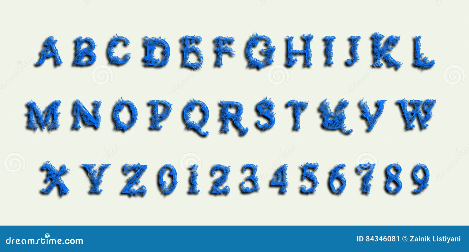 Cool Letter AZ stock illustration. Illustration of design - 84346081