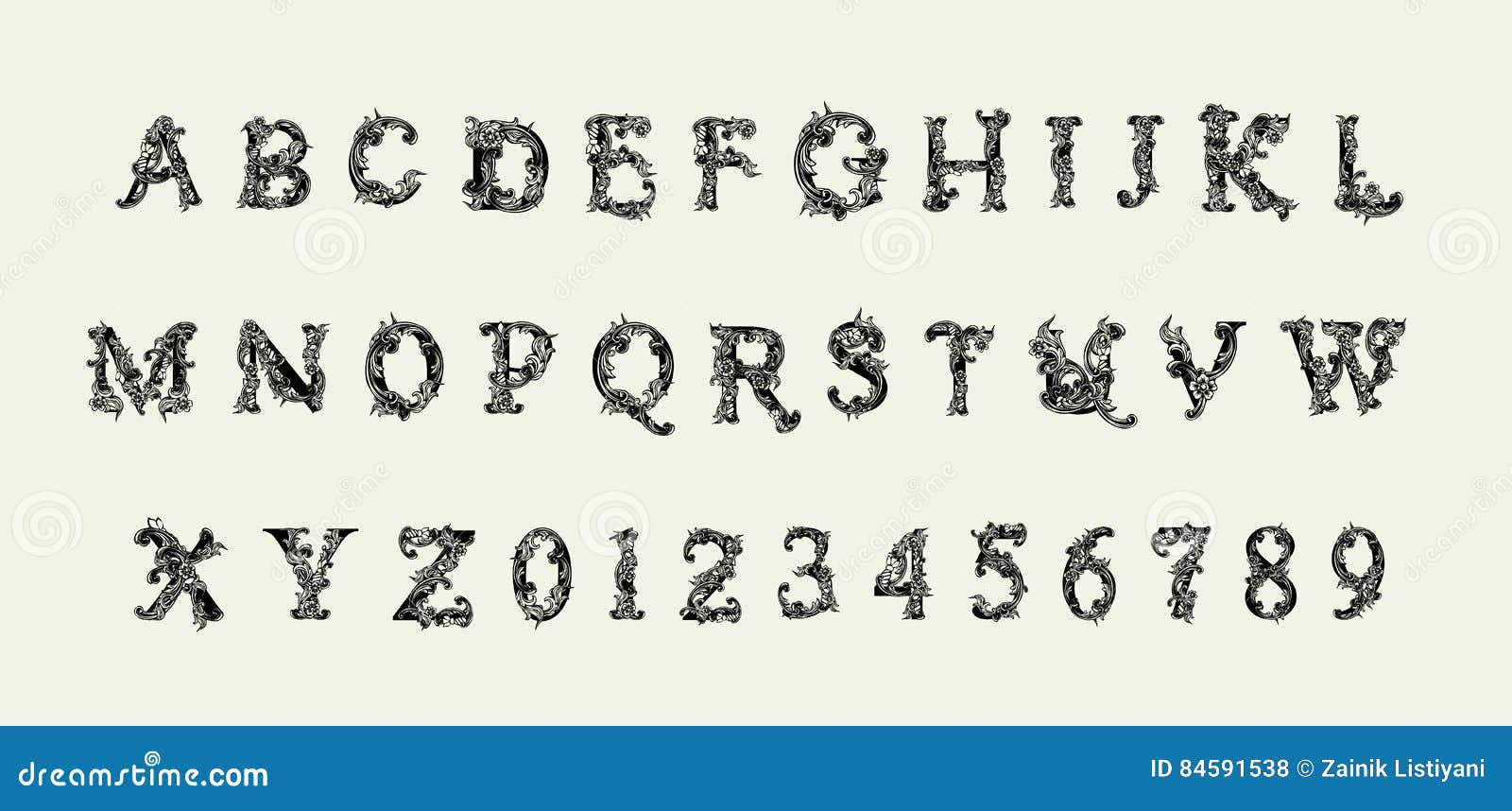 Cool Letter font stock illustration. Illustration of letter - 84591538