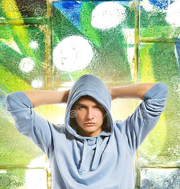 Cool looking man stock photo. Image of style, artist, male - 6998352