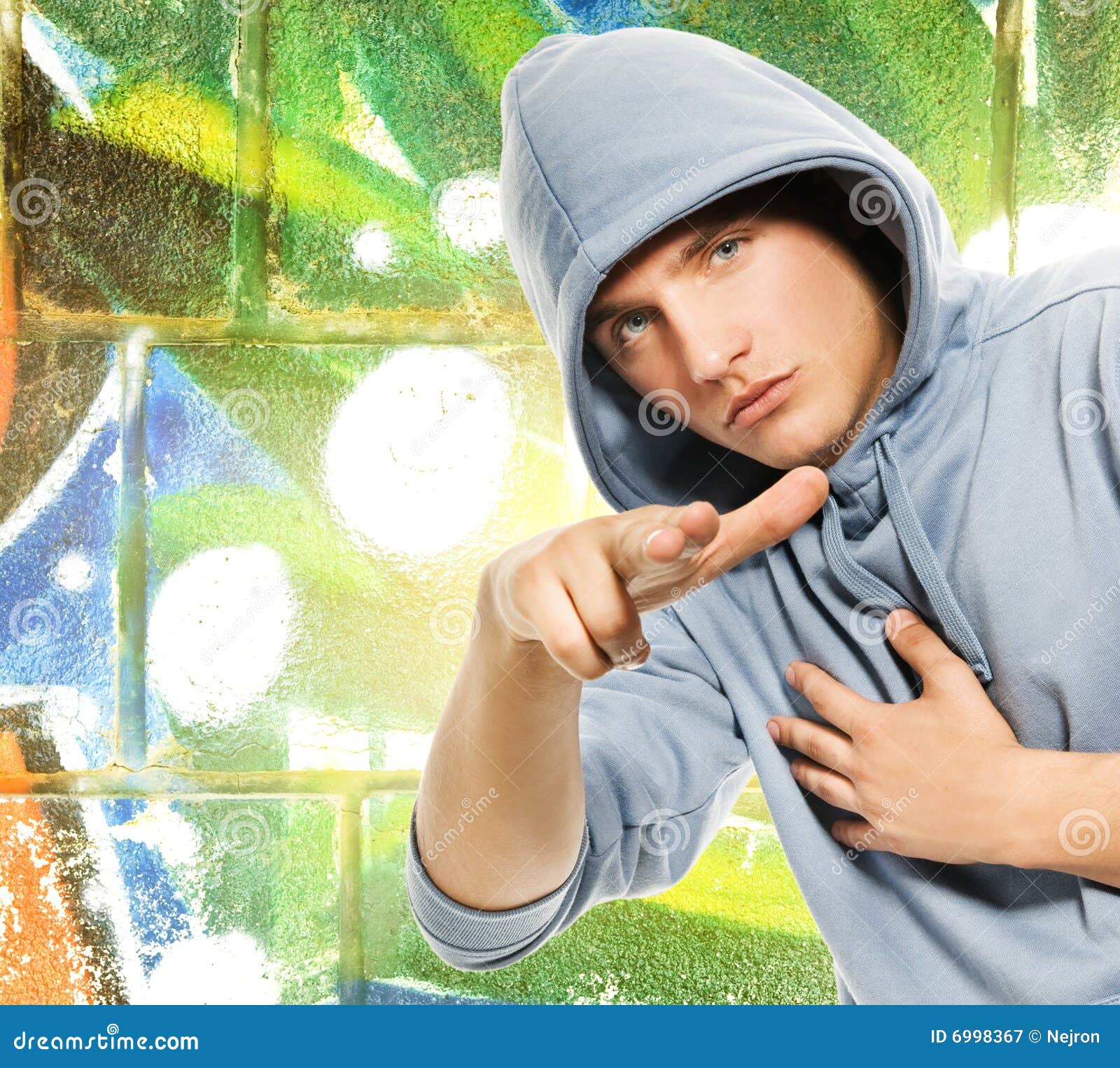 Cool looking man stock image. Image of face, macho, artist - 6998367