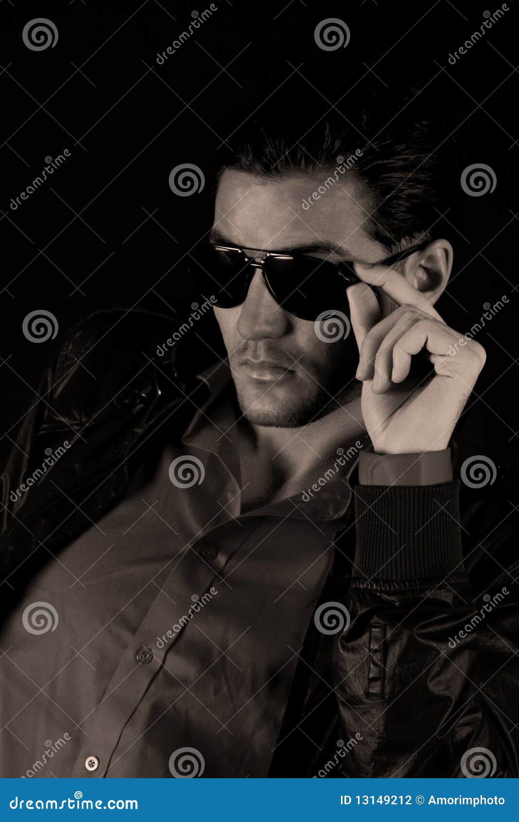 Cool male fashion model stock photo. Image of hero, fashion - 13149212