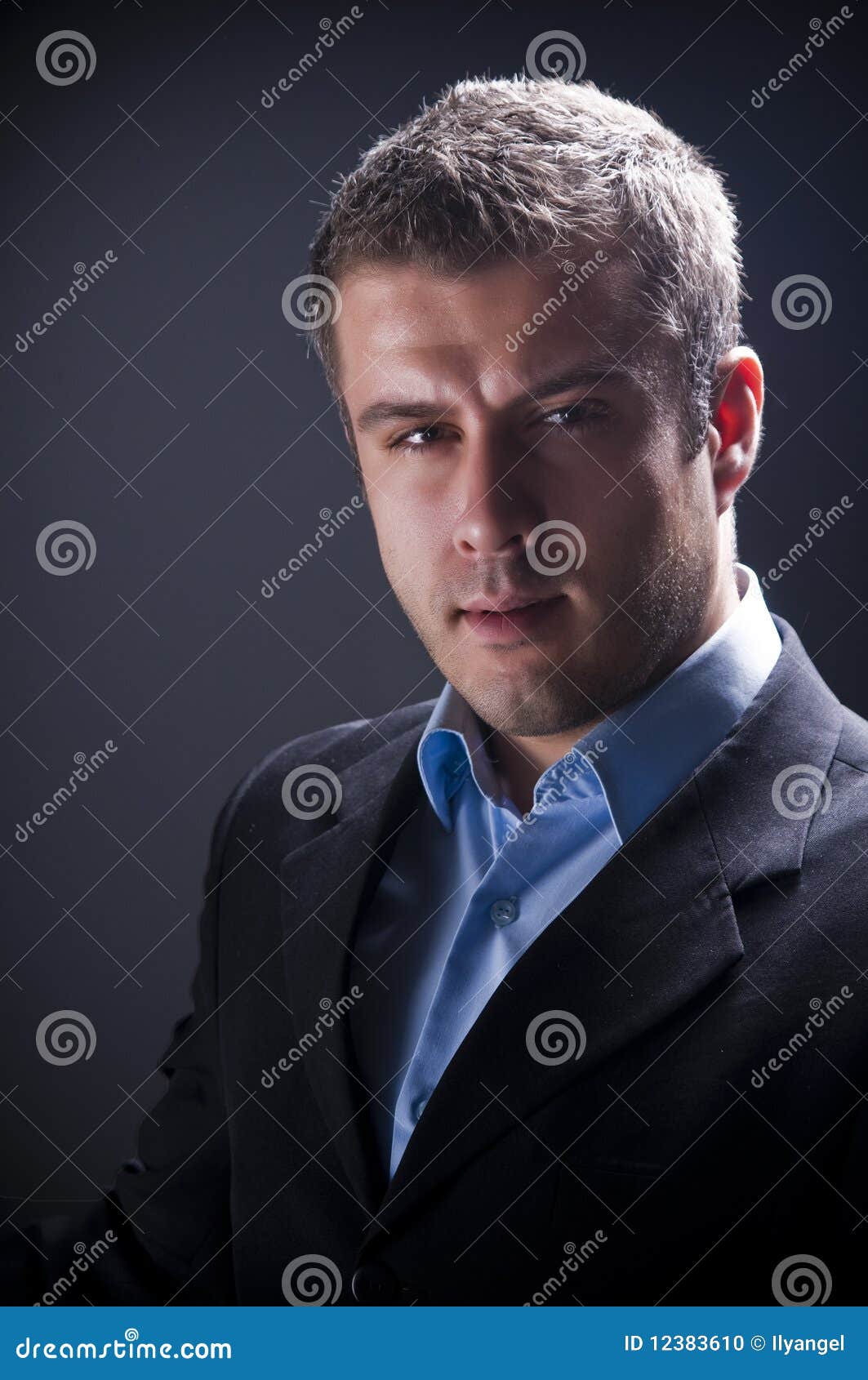Cool man stock photo. Image of macho, surprise, confident - 12383610