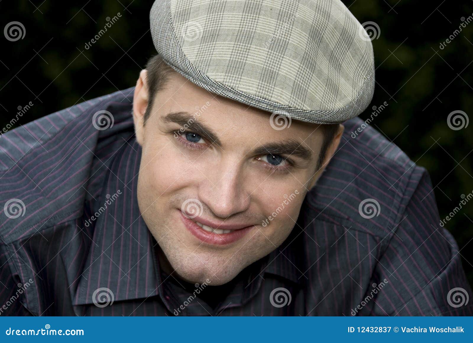 Cool man stock image. Image of green, eyes, mature, handsome - 12432837
