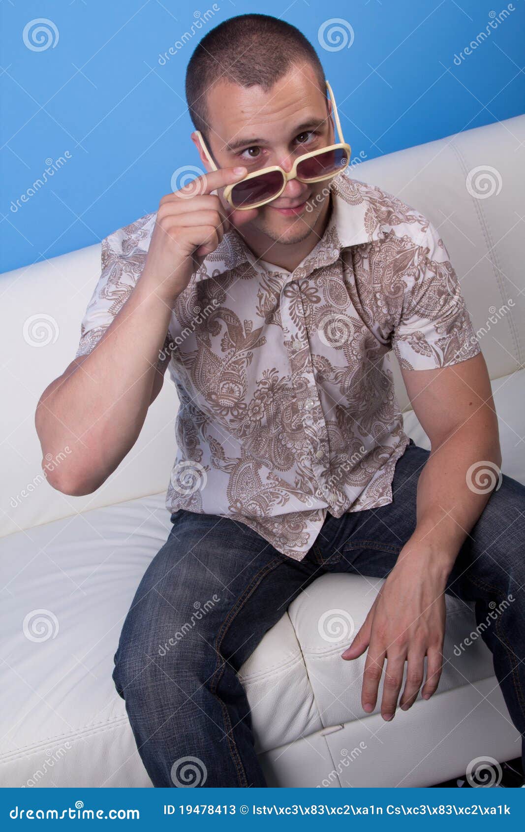 Cool man stock image. Image of look, fashion, expression - 19478413