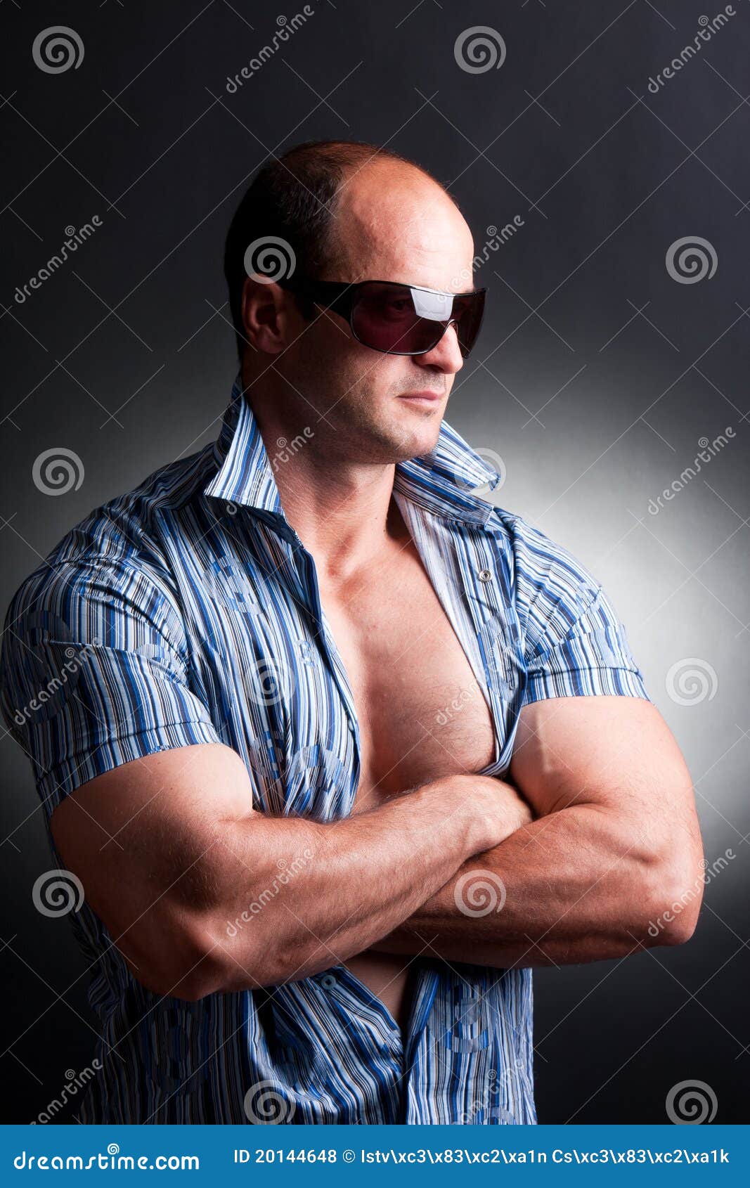 Cool man stock photo. Image of model, cool, bicep, bodybuilder - 20144648