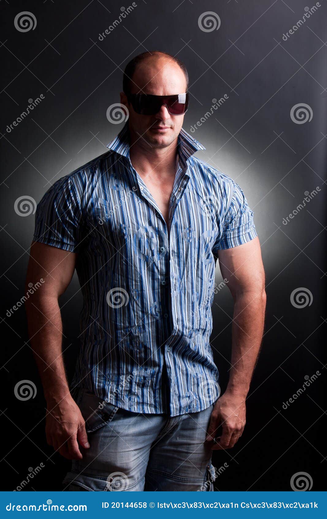 Cool man stock photo. Image of beauty, body, fashinable - 20144658