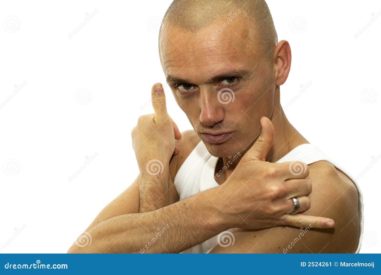 Cool Man stock image. Image of unusual, angry, rage, expressive - 2524261