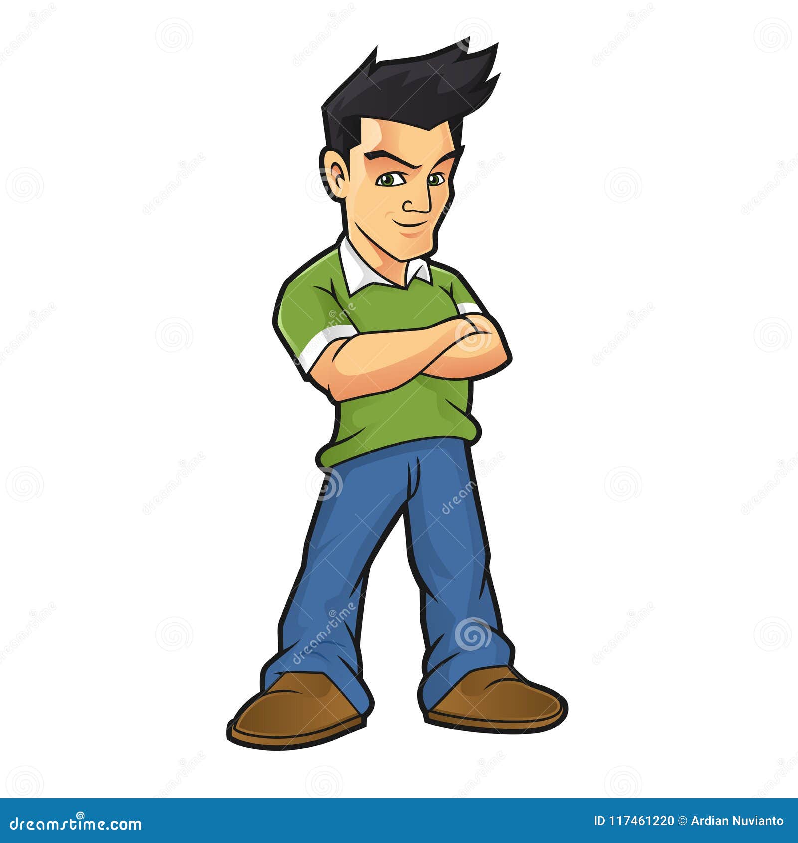 Cool Man Mascot Design Vector Stock Vector - Illustration of created ...