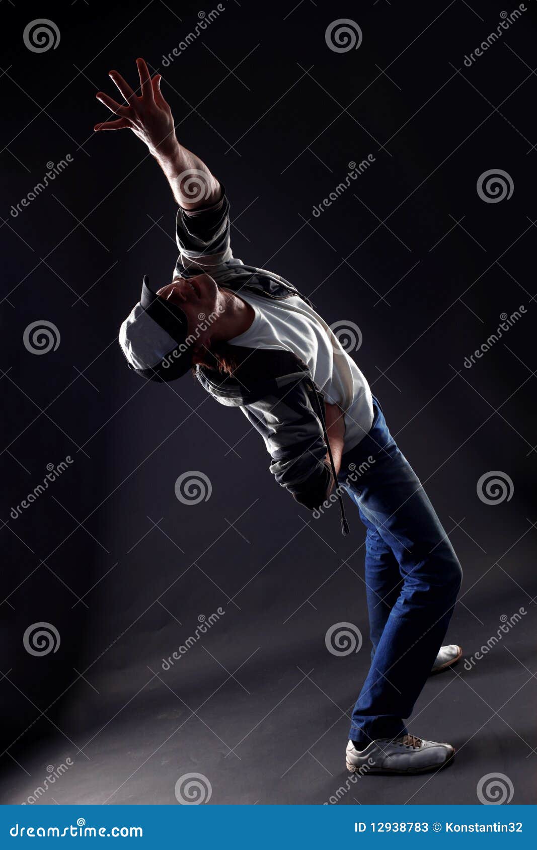Cool man modern dancer stock image. Image of aerobics - 12938783