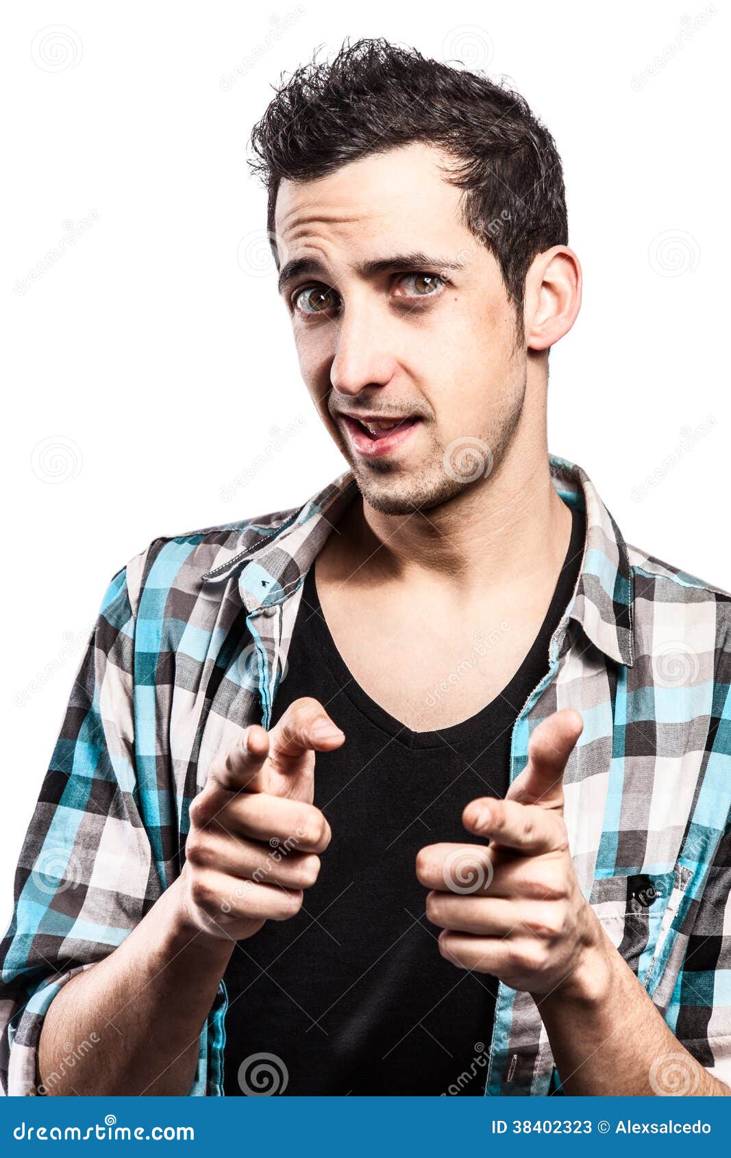 Cool man stock image. Image of teeth, white, happiness - 38402323