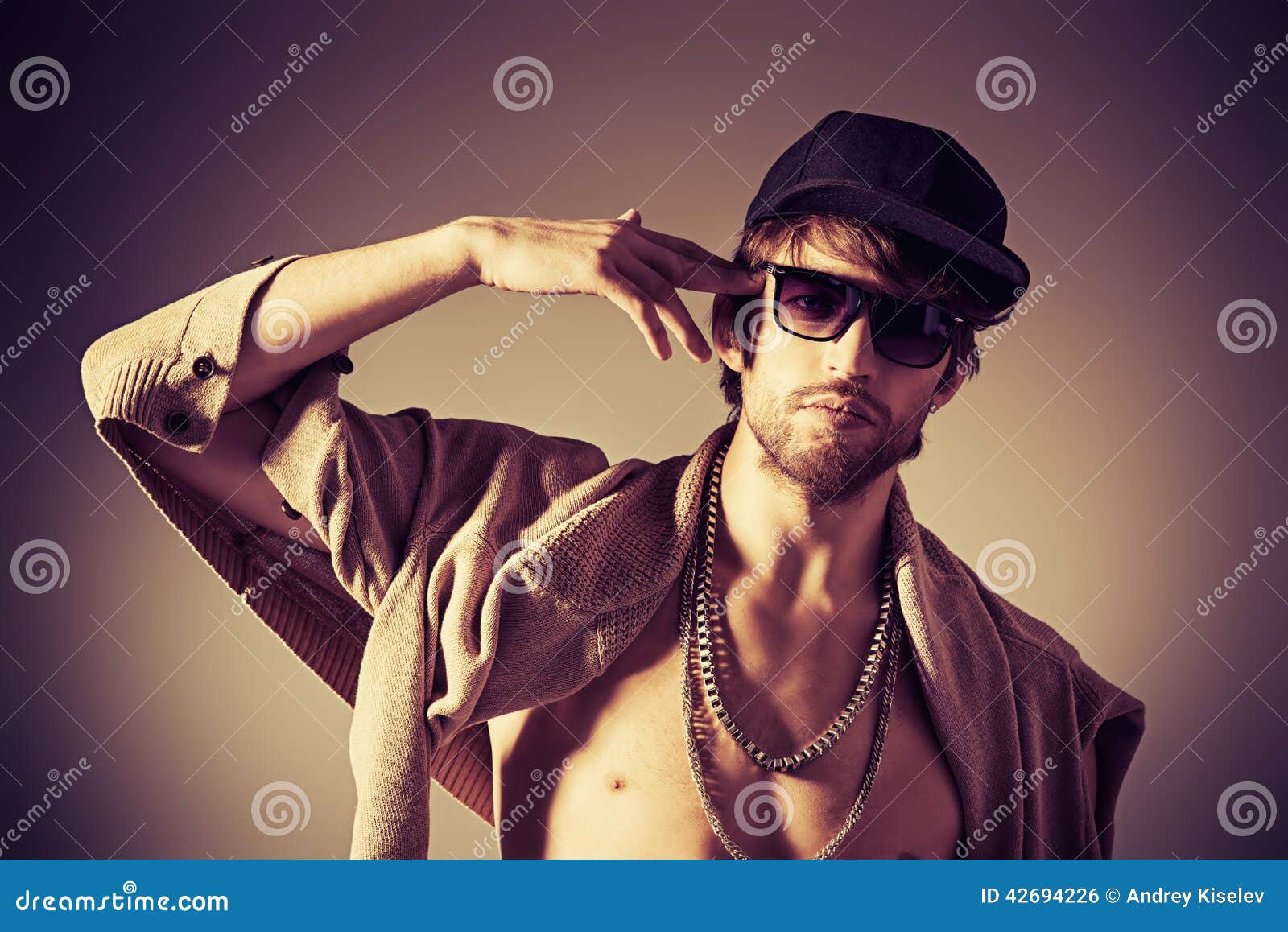 Cool man stock photo. Image of body, beauty, attractive - 42694226