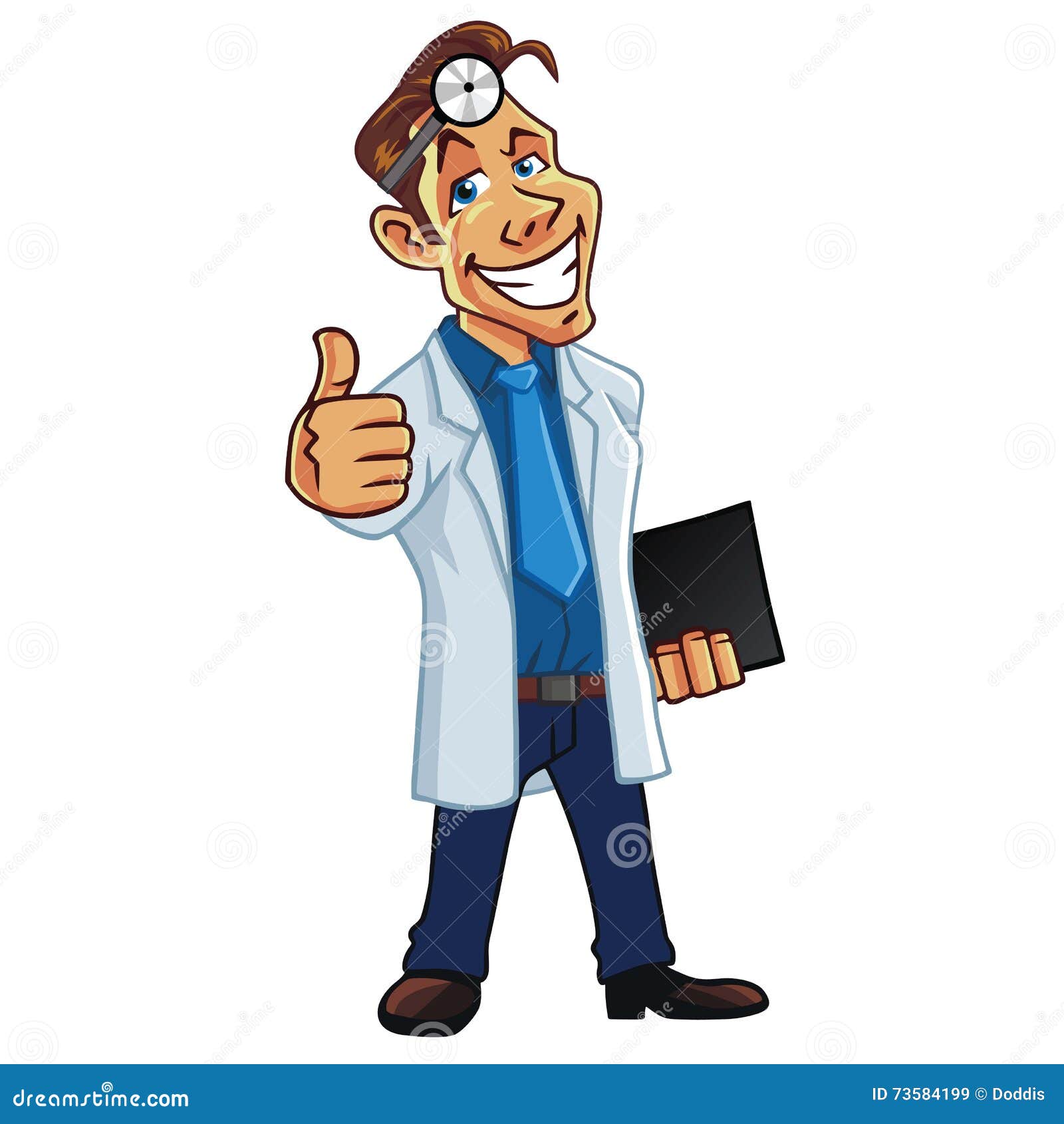 Cool Medical Doctor Cartoon Stock Vector - Illustration of practitioner ...