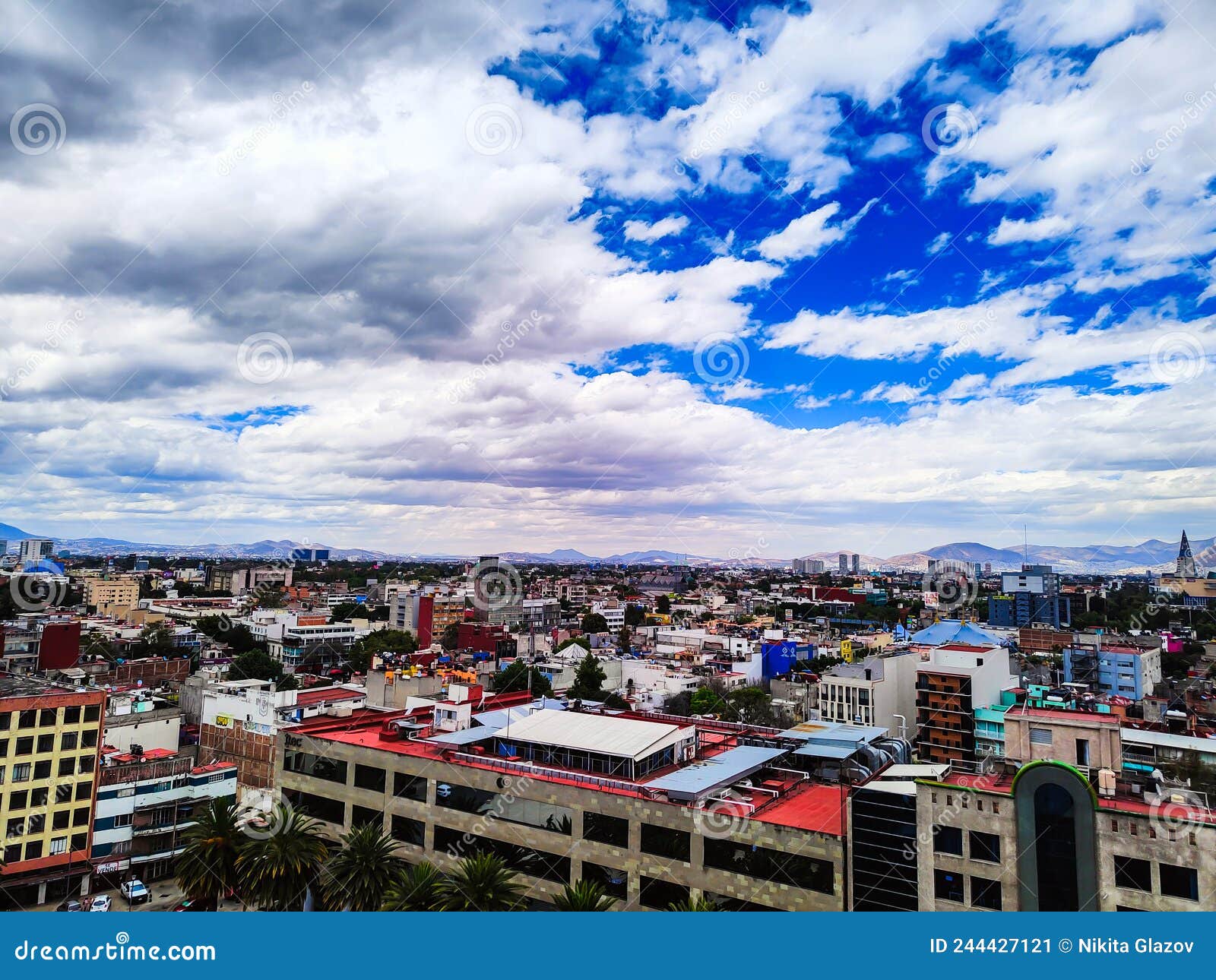 Cool Mexico City View from the Top Stock Image - Image of skyline, town ...