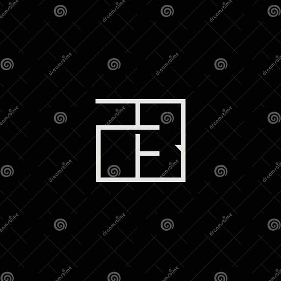 Cool and Modern Logo Initials A3 Design Stock Vector - Illustration of ...