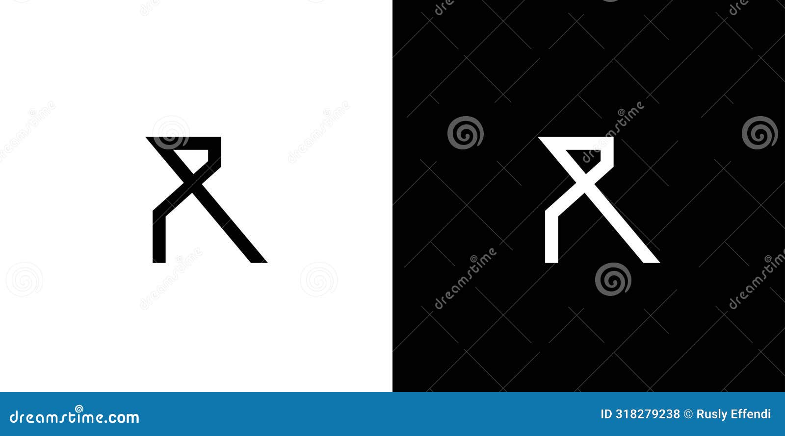 Cool and Modern R Logo Design Stock Vector - Illustration of concept ...