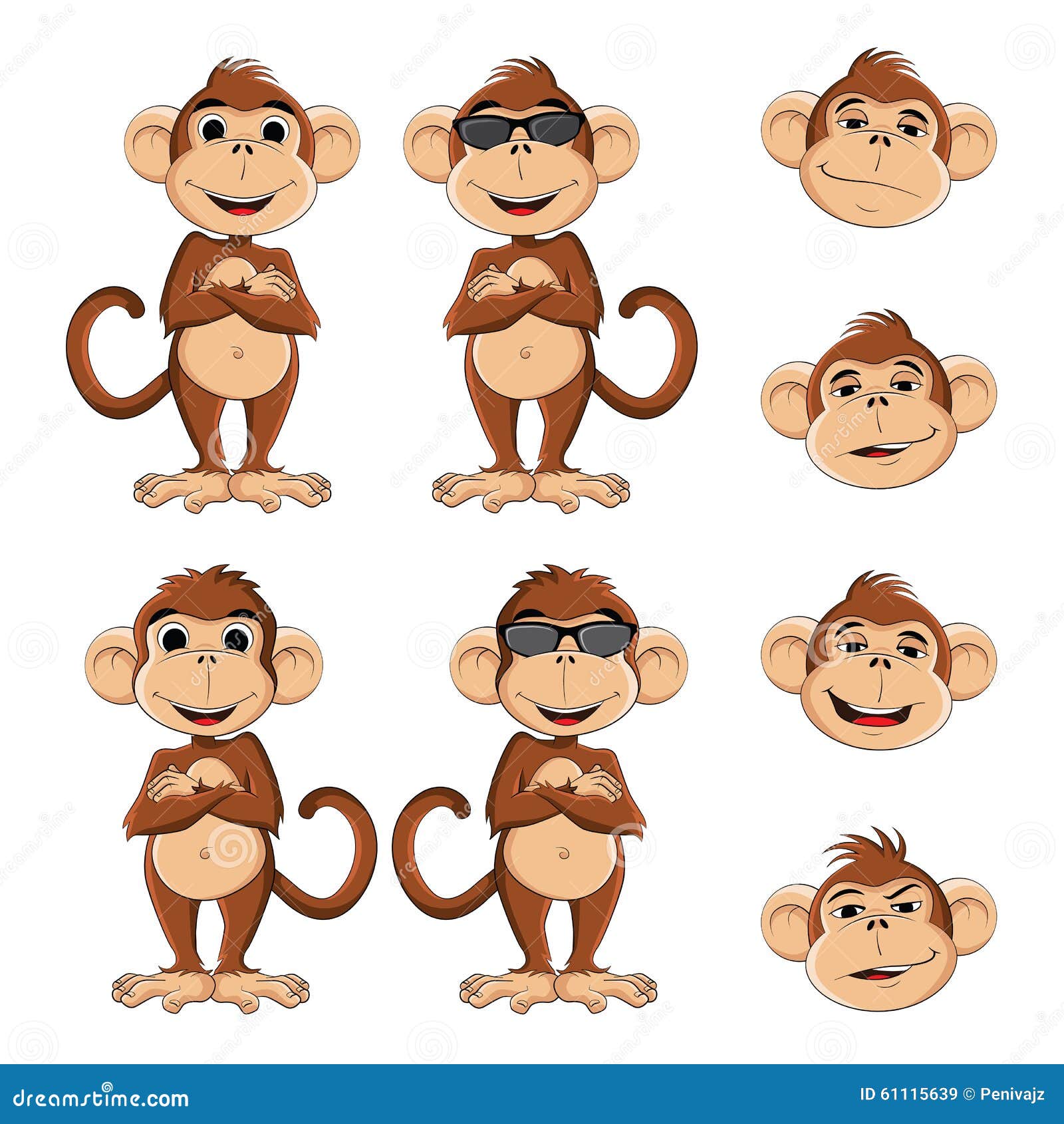 Cool Monkey Dj Works At The Dj Console. AI Generated. Stock Image ...