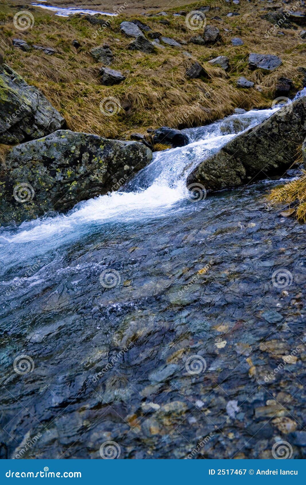 Cool mountain stream stock image. Image of rocks, fast - 2517467