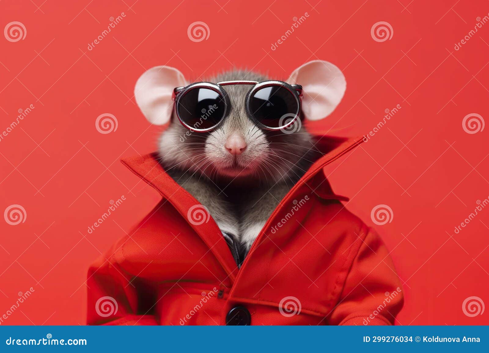 Cool Mouse Dressed As a Spy Stock Illustration - Illustration of dapper ...