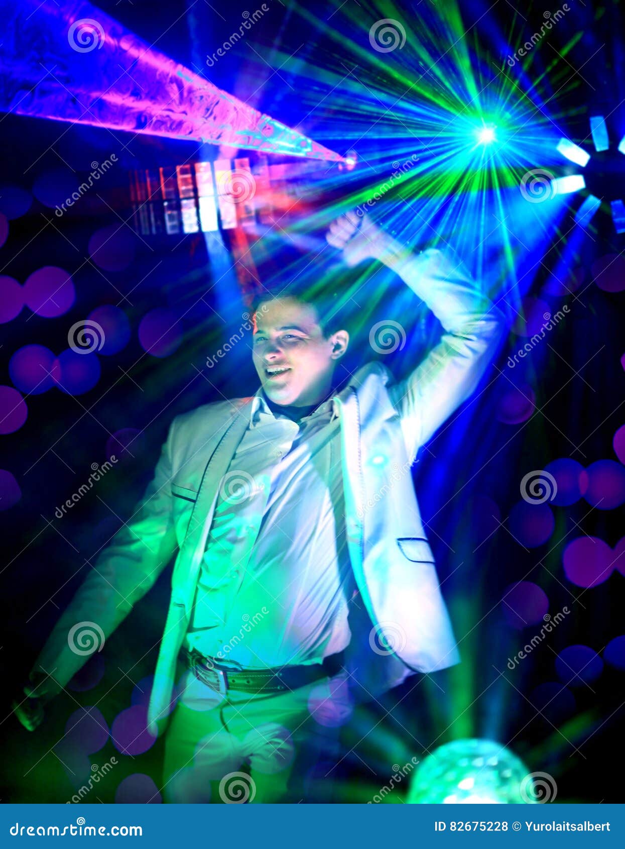 Cool nightclub party dj stock photo. Image of fashion - 82675228