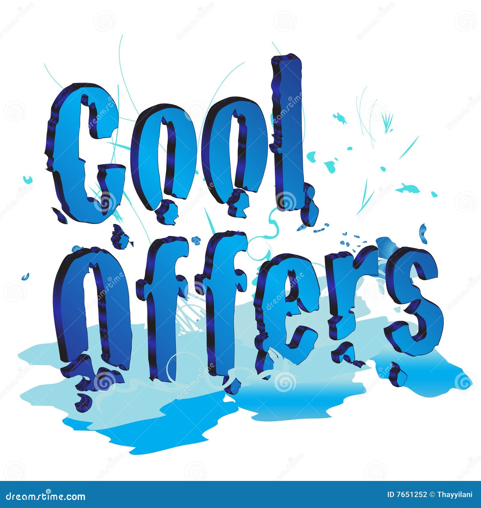 Cool offers stock illustration. Illustration of finance - 7651252