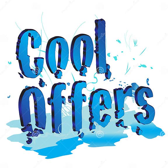 Cool offers stock illustration. Illustration of finance - 7651252