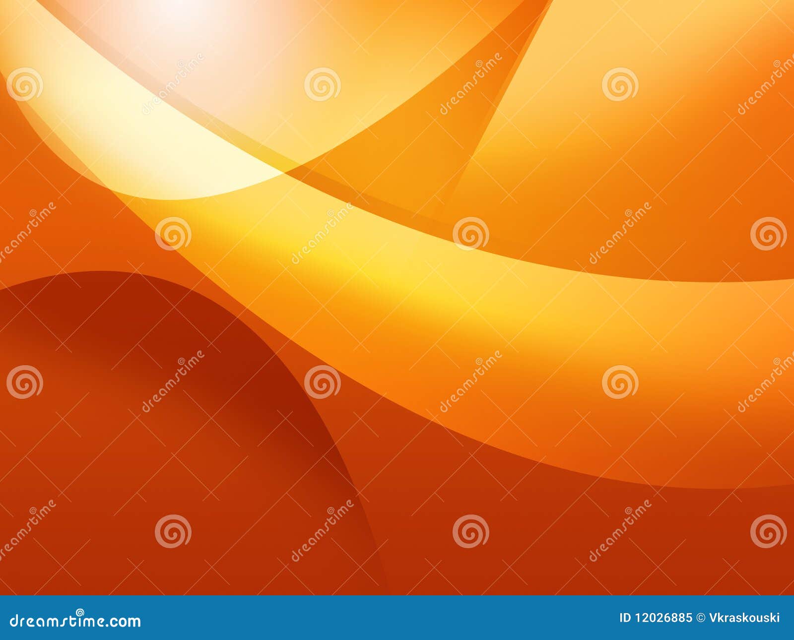 Cool Orange Curved Stripes Background Cartoon Vector | CartoonDealer ...